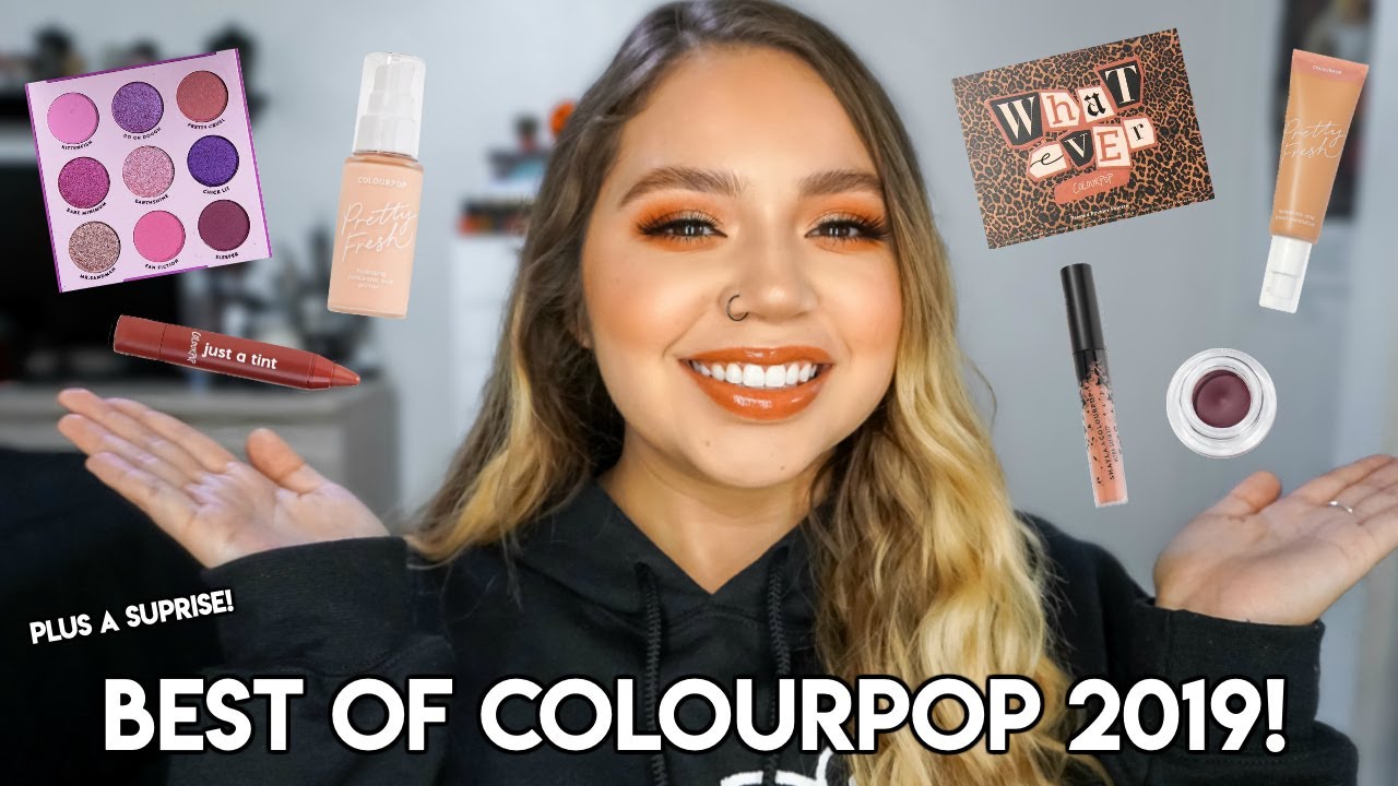 MY FAVORITE COLOURPOP PRODUCTS OF 2019! | Makeupbytreenz - YouTube