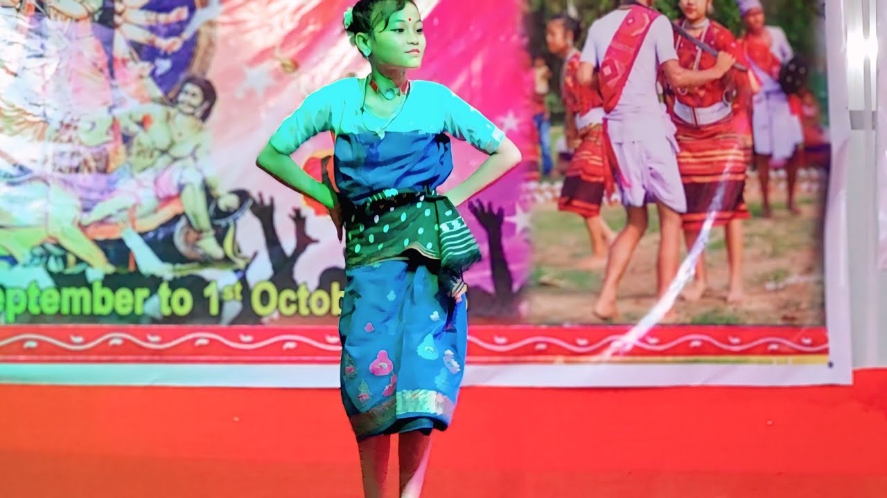 Fir Fir Far Far pati Rabha Dance Sulguri Durga puja 2025 - YouTube