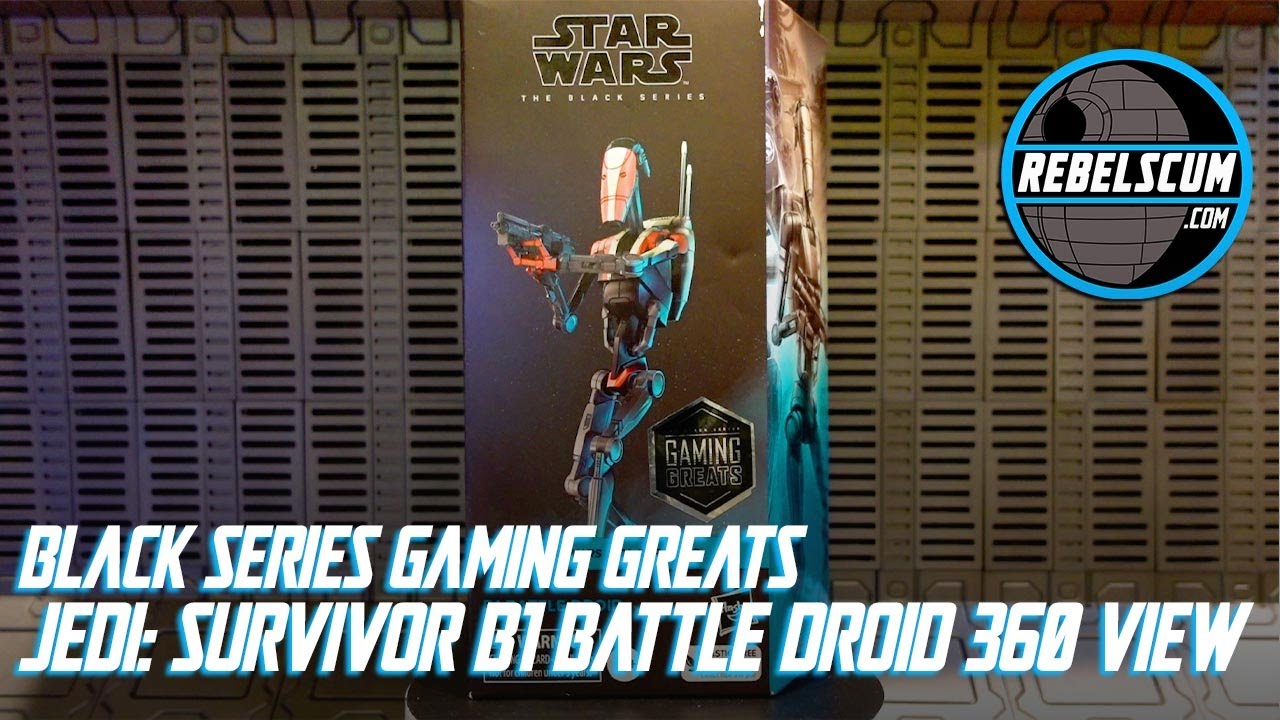 Star Wars The Black Series Jedi: Survivor B1 Battle Droid Action Figure ...