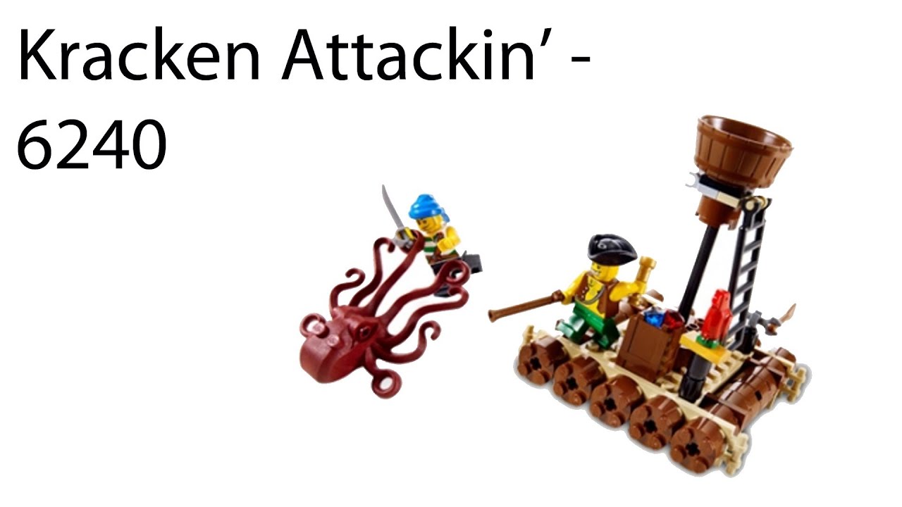 LEGO Kracken Attackin' (6240) Review - YouTube
