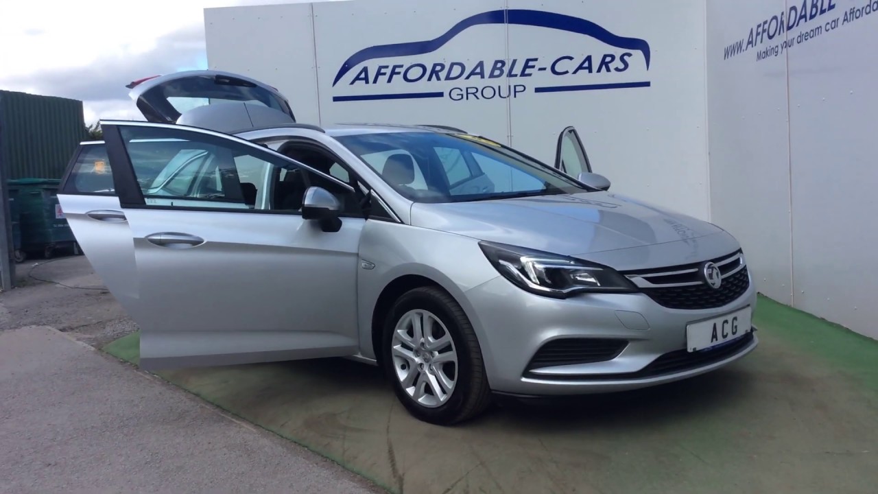 2016 16 REG VAUXHALL ASTRA DESIGN CDTI ECOFLEX START STOP - YouTube