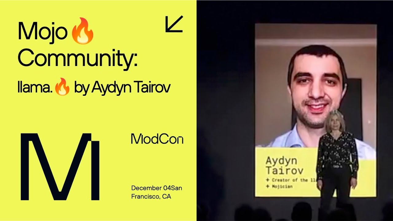 ModCon 2023: Building llama.🔥 by Aydyn Tairov - YouTube