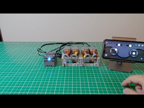 Mould King Brand New 6 channels battery-box and App Hands-On - YouTube