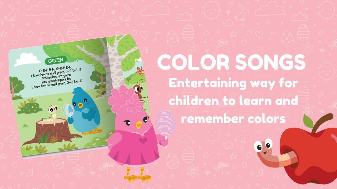 Ditty Bird | Color Songs | Interactive Musical Book for toddlers ...