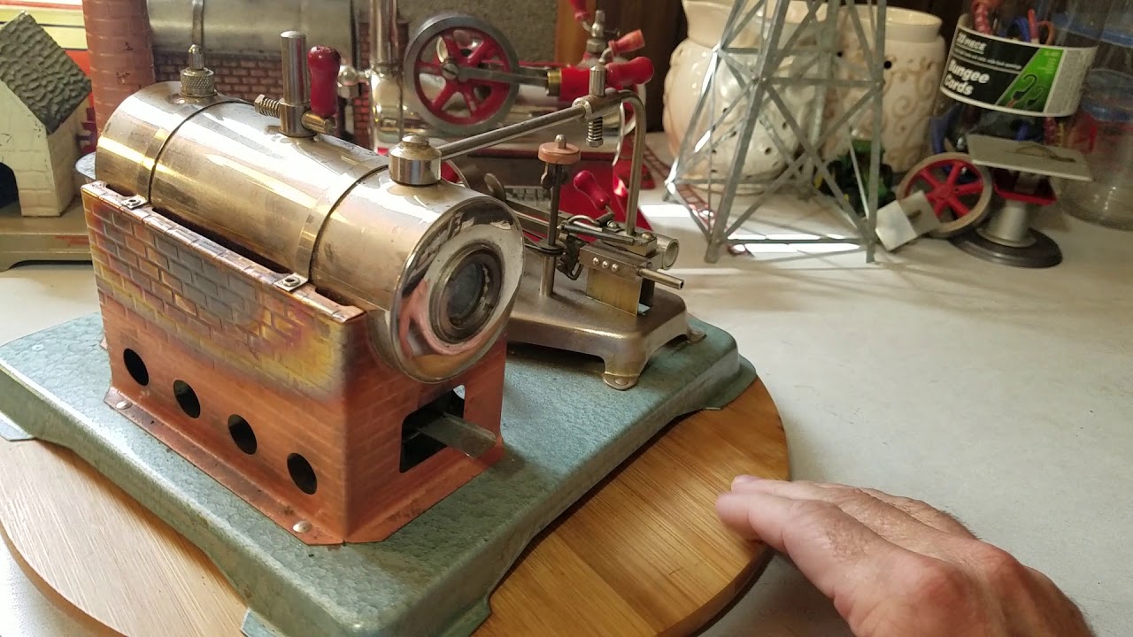 Jensen model 75 steam engine - YouTube