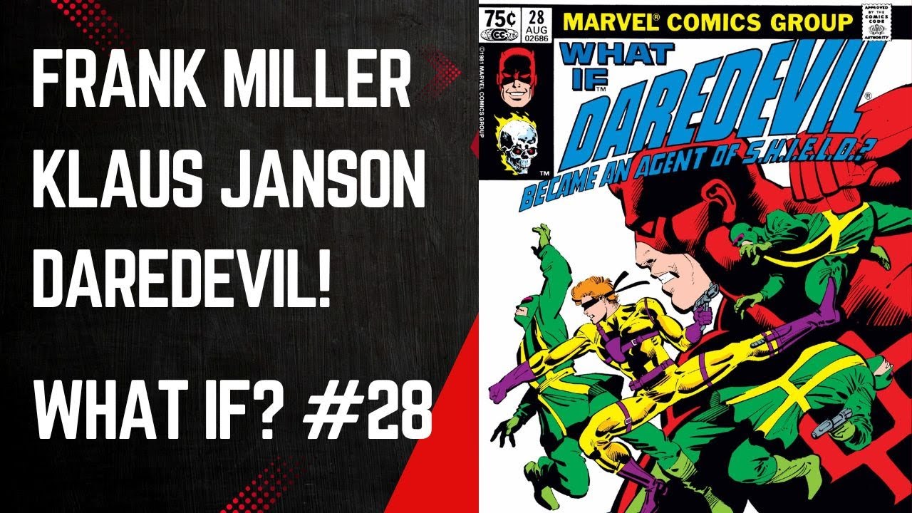 What If Daredevil Became An Agent Of SHIELD? Frank Miller, Marvel ...