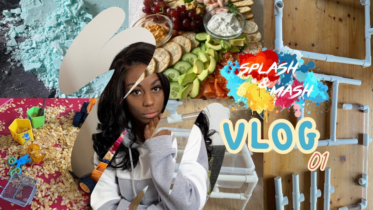 WEEKLY VLOG | DIY/ DIY Water Table | Simple Sensory Activities for Baby ...