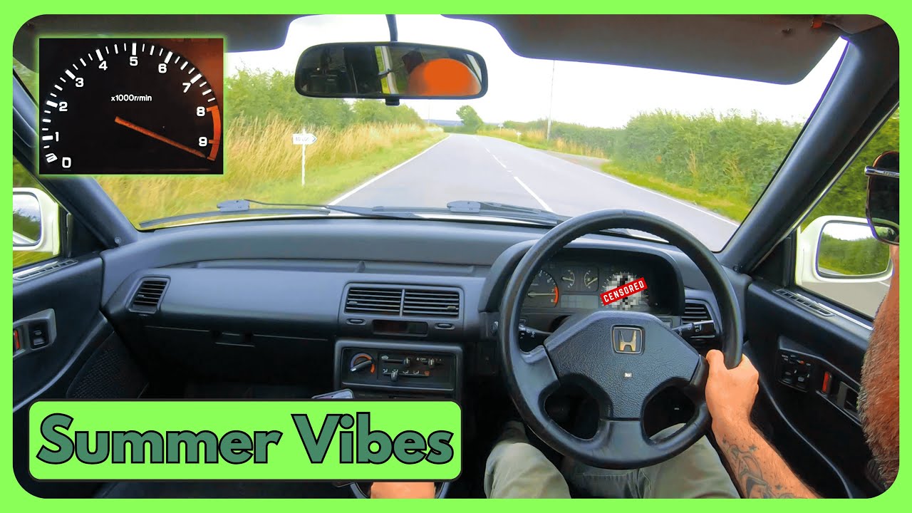 Honda Civic High Revs Drive, To See RARE Cars - YouTube