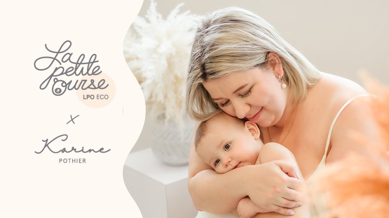 Collection couches lavables KARINE POTHIER x LA PETITE OURSE - YouTube