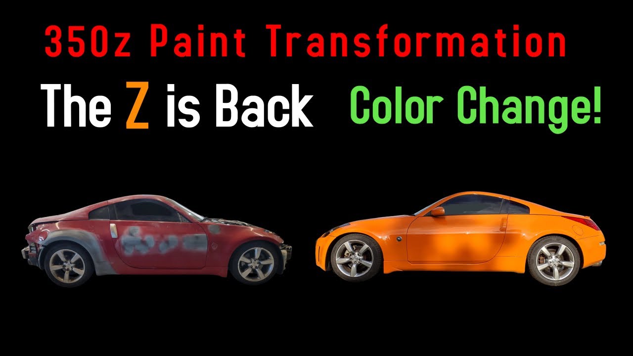 Project 350z Color Change Reveal! (ep 10) - YouTube