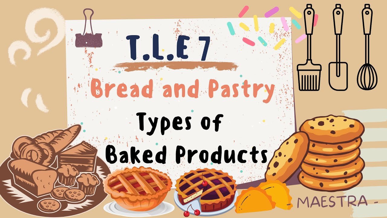 TLE 7 - BREAD AND PASTRY | TYPES OF BAKED PRODUCTS - YouTube