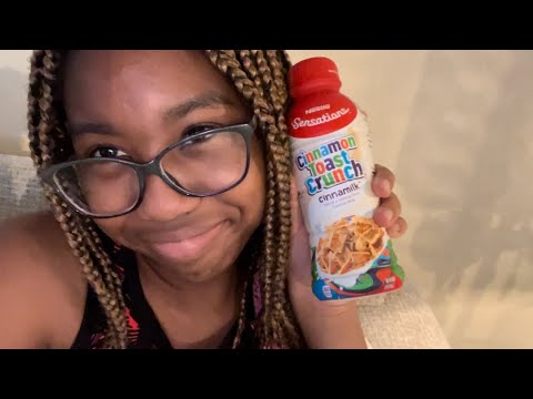 Test tasting the Cinnamon Toast Crunch Cinnamilk - YouTube