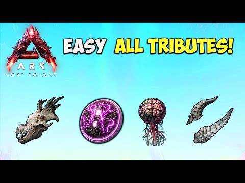 Lost Colony: How To Get ALL 9 BOSS TRIBUTE ARTIFACTS | ARK Survival Ascended