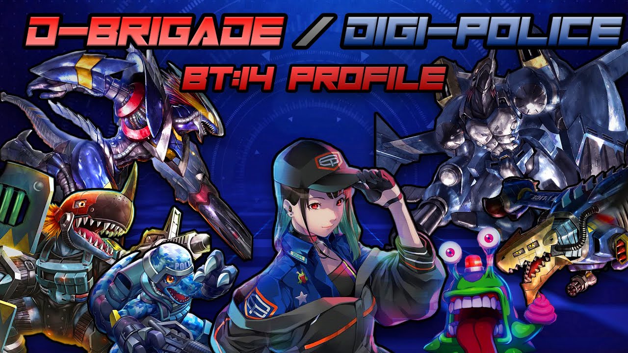 Whatcha Gonna Do?! BT14: D-Brigade/Digi-Police Deck Profile! - YouTube