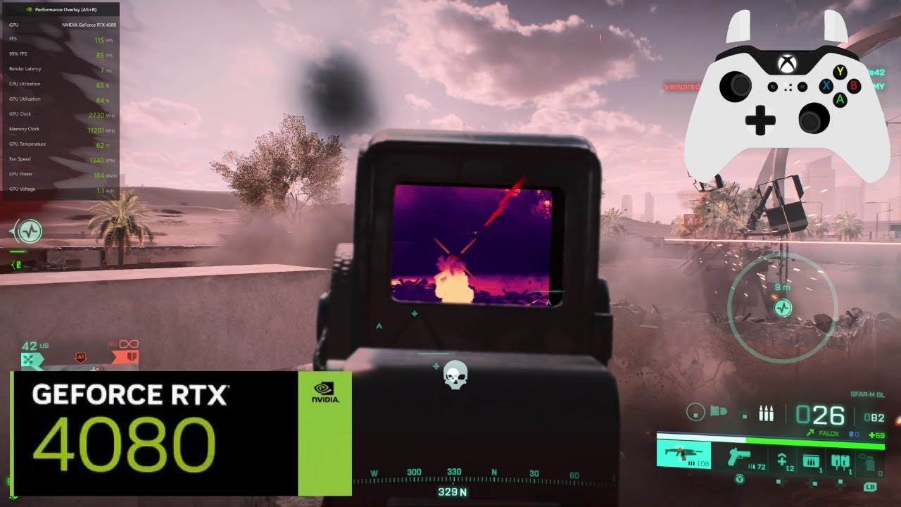 BF2042 Gameplay: Breakthrough (4K DLSS Balanced Low Settings RTX OFF ...