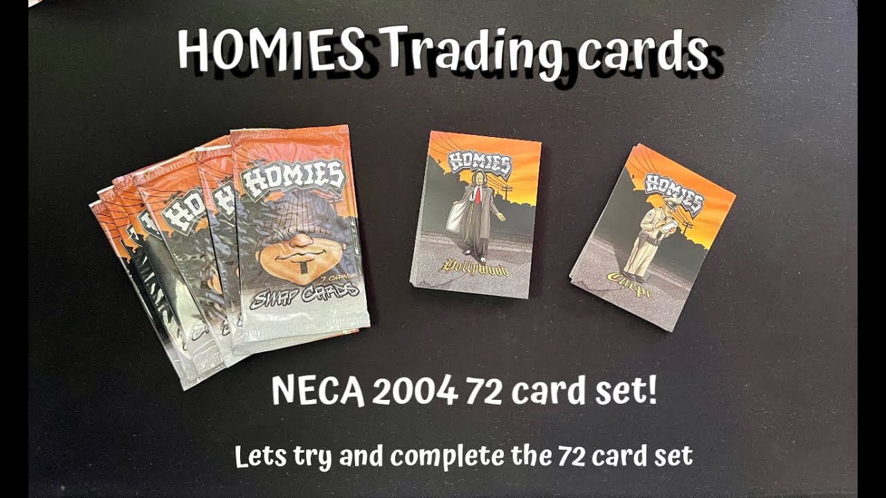 HOMIES Trading cards 2004 NECA! Let’s Rip some packs!!! - YouTube