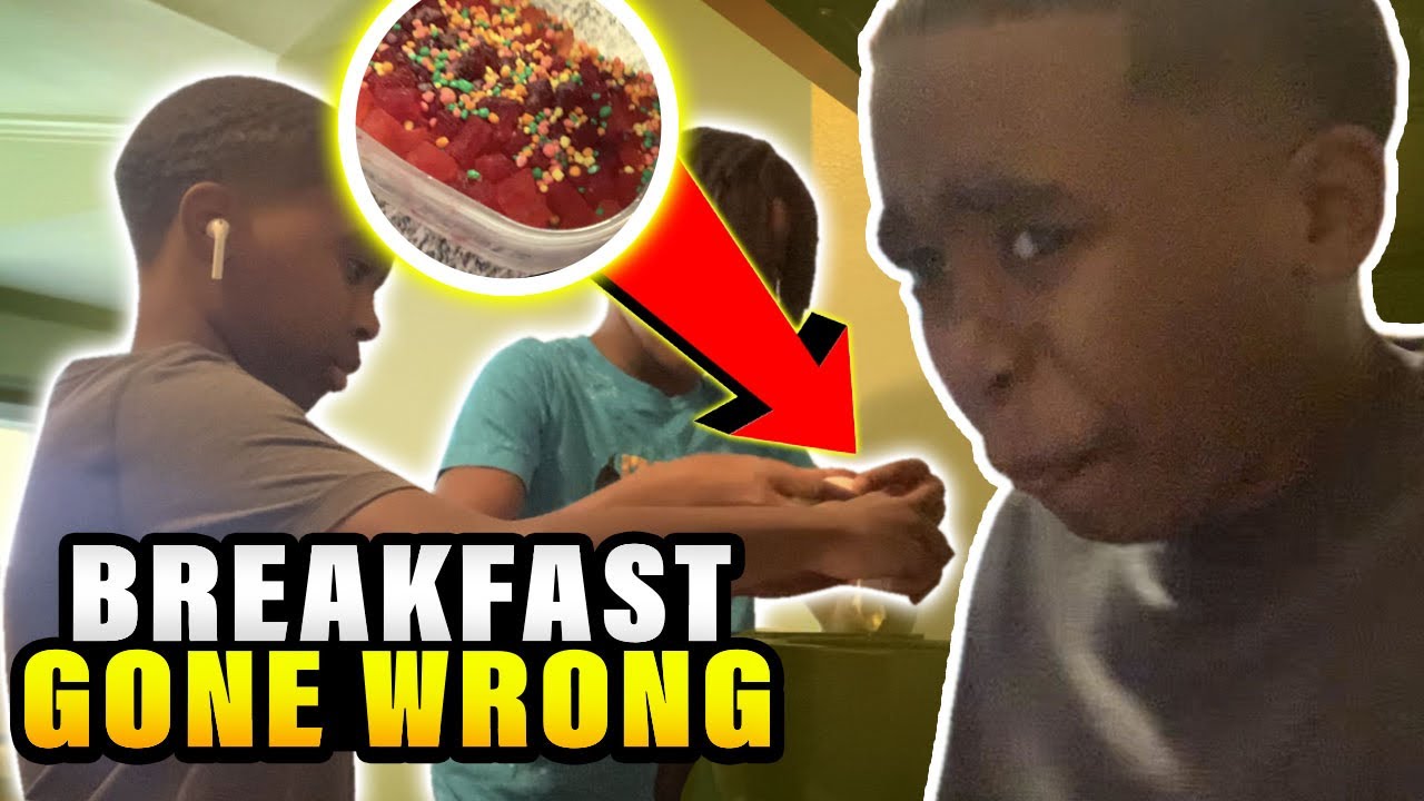 Cooking Coach Breakfast *Gone Wrong* Breakfast Prank (Must See) - YouTube