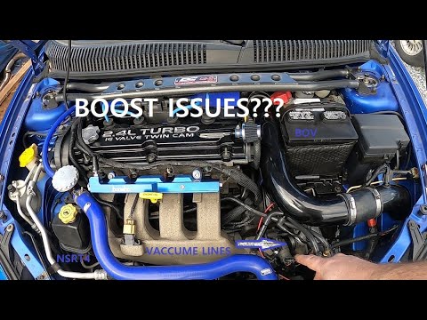 srt4 boost issue after bov and bfm upgrade - YouTube