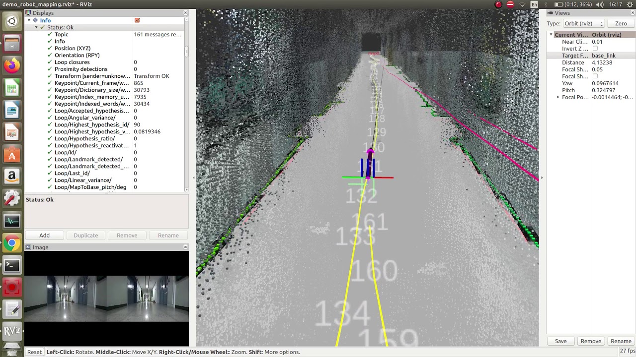 Ground Robot Navigation System with 2D LiDAR and Zed 2 Camera - YouTube