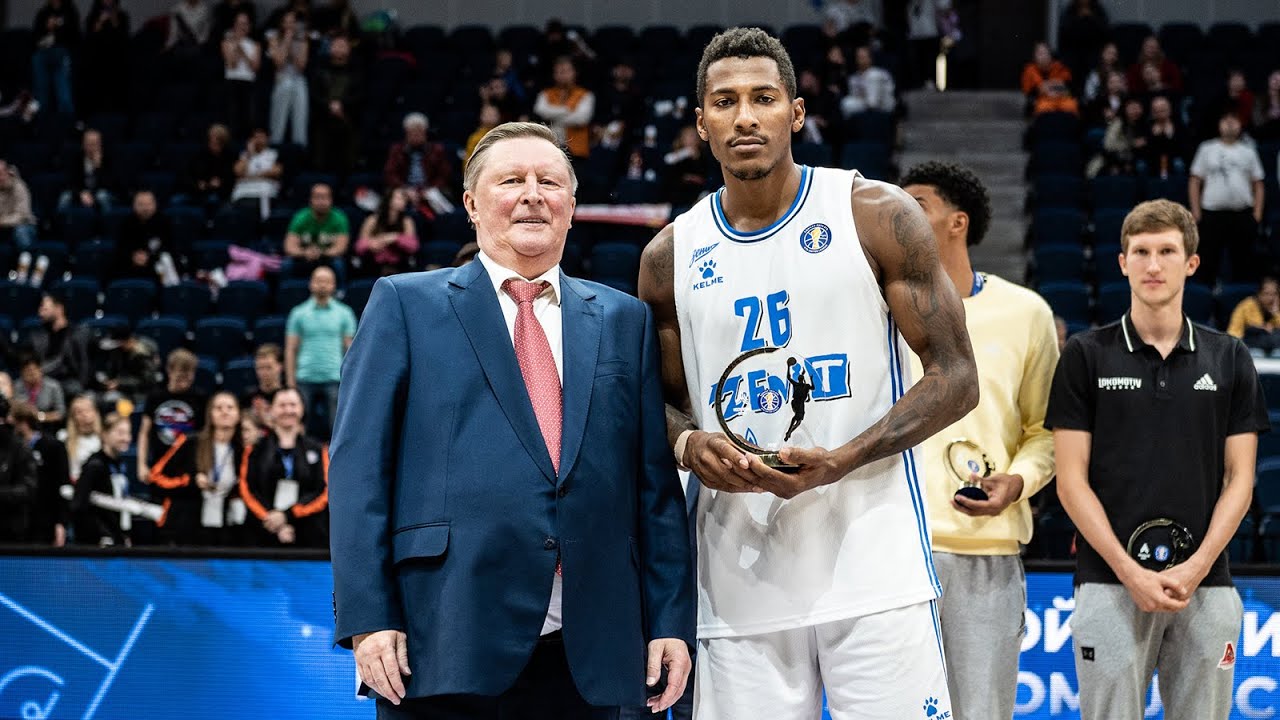 VTB League SuperCup 2022 MVP: Thomas Wimbush, Zenit - YouTube