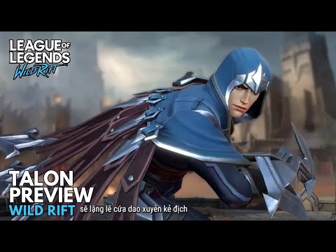 Upcoming Champion: Talon Preview | Wild Rift - YouTube