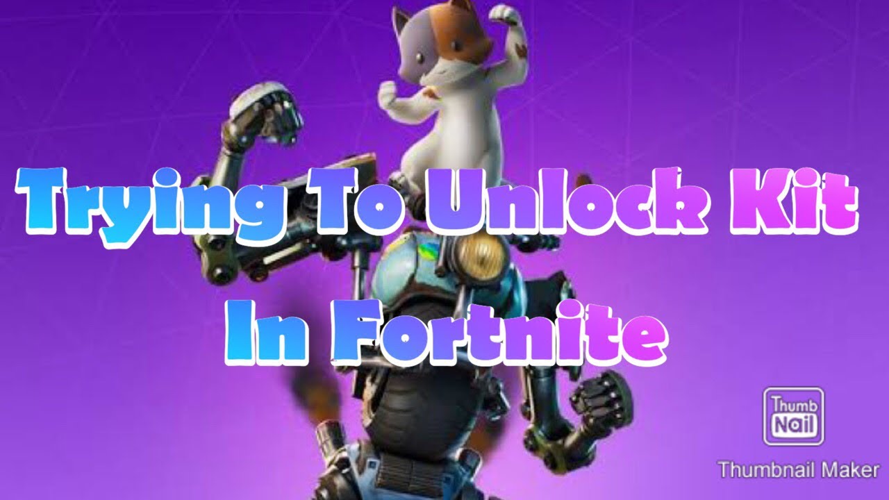 Trying To Get Kit In Fortnite - YouTube