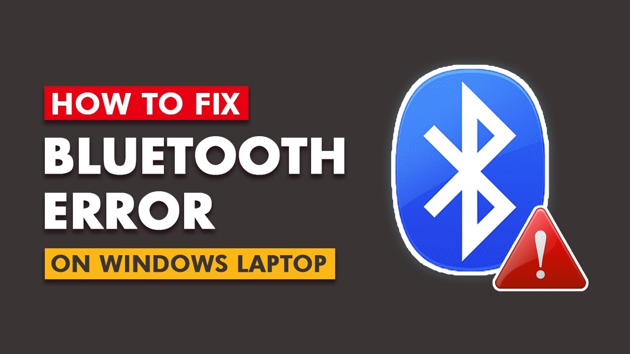 How To Fix Lenovo Laptop Bluetooth Driver Error on Windows 10 - YouTube