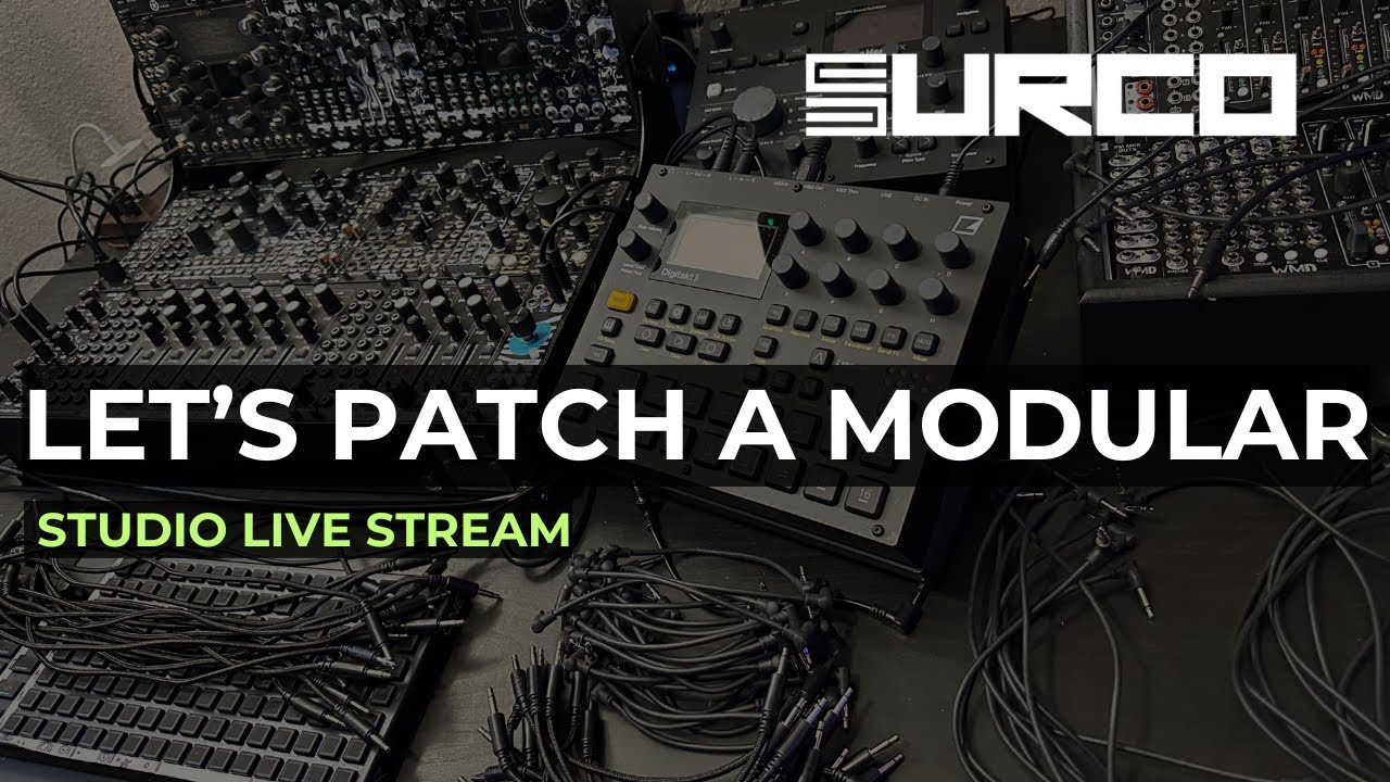 Let’s Patch A Modular Synth For Live Performance - YouTube