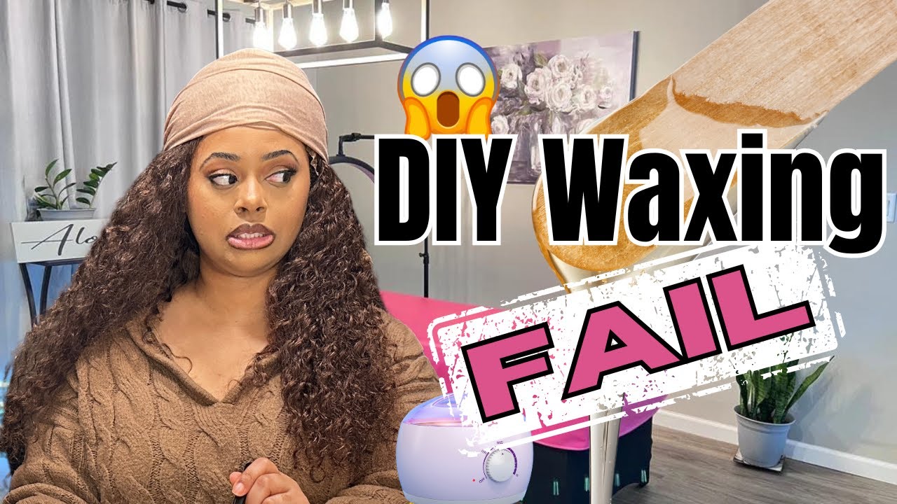 DISASTER: My First DIY Waxing Attempt Gone Wrong! 🙈😱 - YouTube