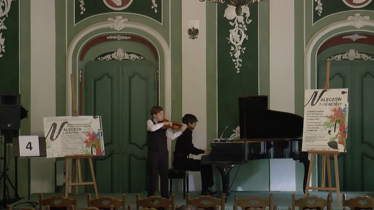 Etap II Gr 1 – 3 Adam Liley – Poland – H Wieniawski – Scherzo ...