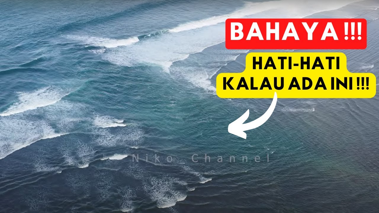 BAHAYAnya PANTAI BALEKAMBANG MALANG !!! WASPADA RipCurrent - YouTube