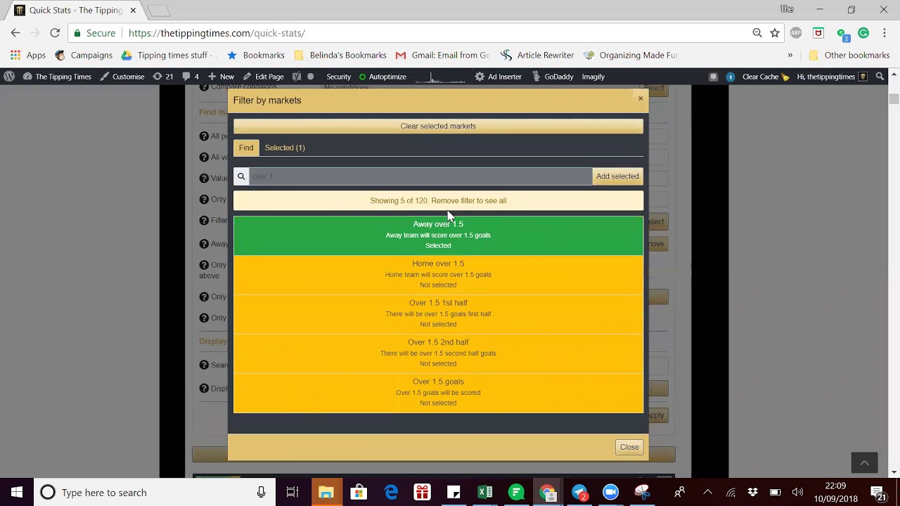 How to create a simple filter in Quick Stats - YouTube