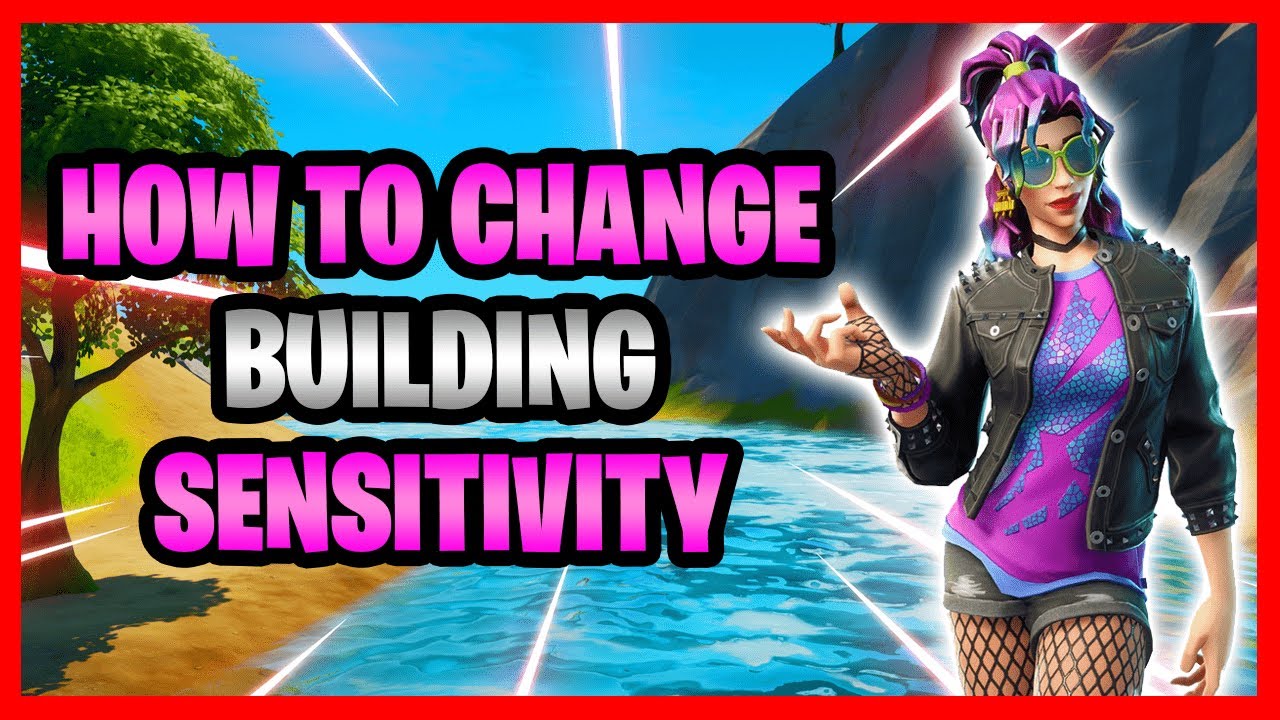 How To Turn Building Sensitivity Up & Down In Fortnite! - Change/Switch ...