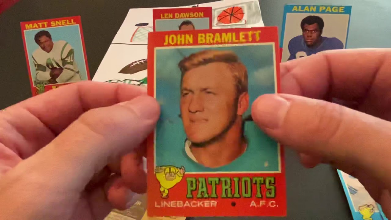 1971 Topps Football Holiday / Christmas Rack Pack Rip... Nice Finds ...