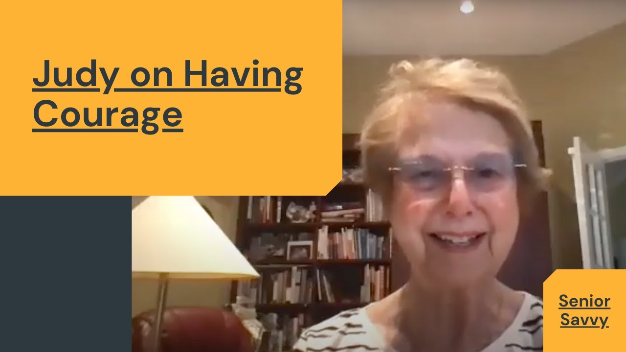Testimonial - Judi on having courage now! - YouTube