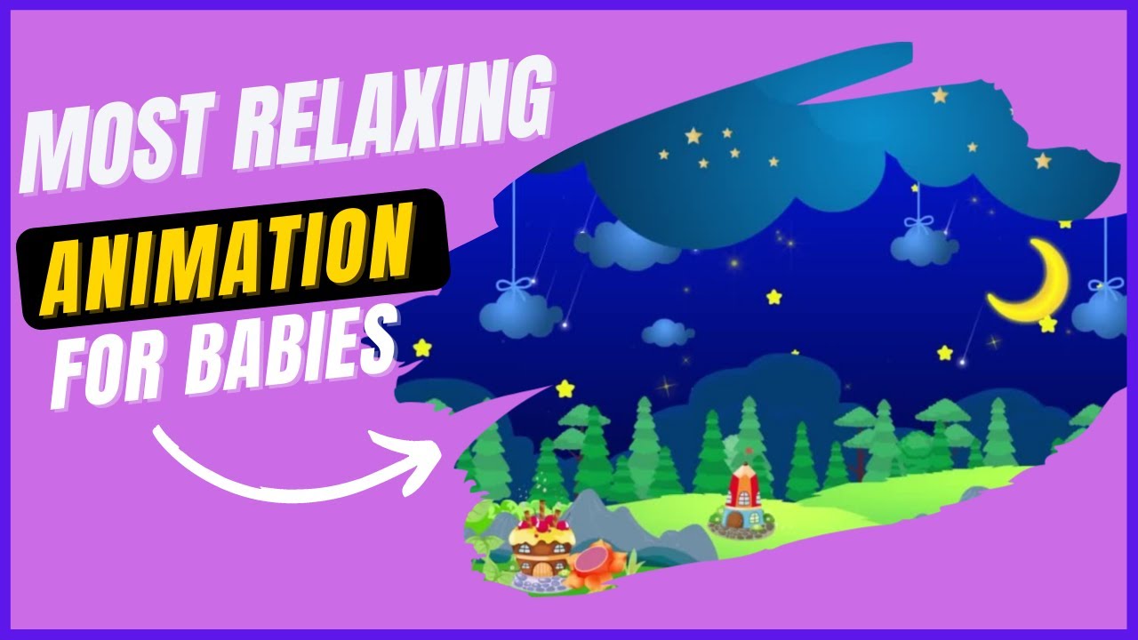 Peaceful animation meditation for kids with relaxing music - YouTube