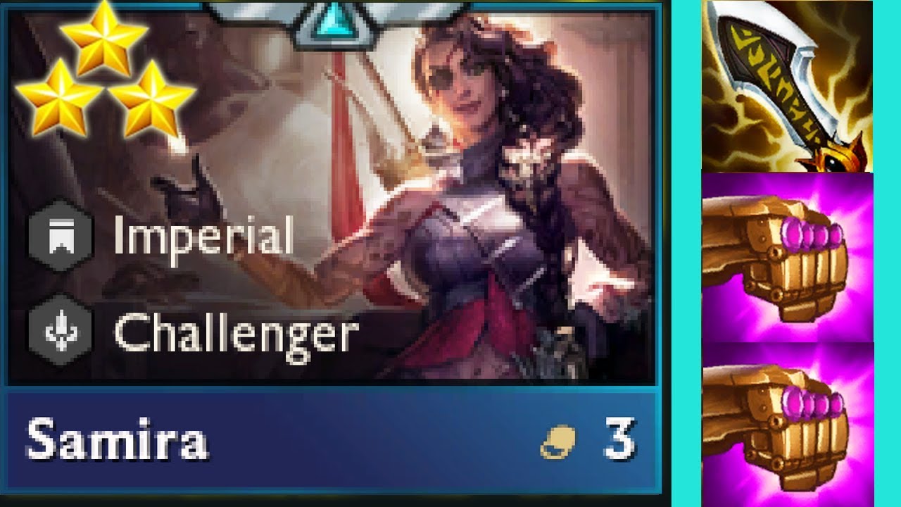 FULL CRIT SAMIRA 3 STAR ( 5 IMPERIAL ) | TFT SET 6 - YouTube