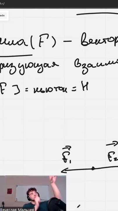 Первый закон Ньютона физика ЕГЭ ОГЭ олимпиады Youtube