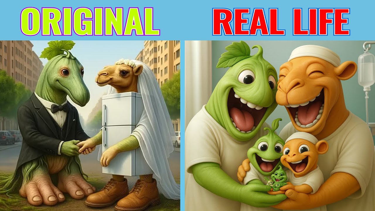 Brainrot Memes When They Become a Family | Original vs Real Life ...