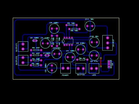 Amplifier KA2209 - YouTube