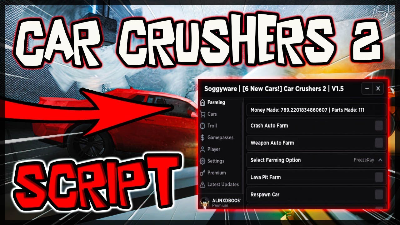 BEST | Car Crushers 2 New Script [2024] Very OP - YouTube