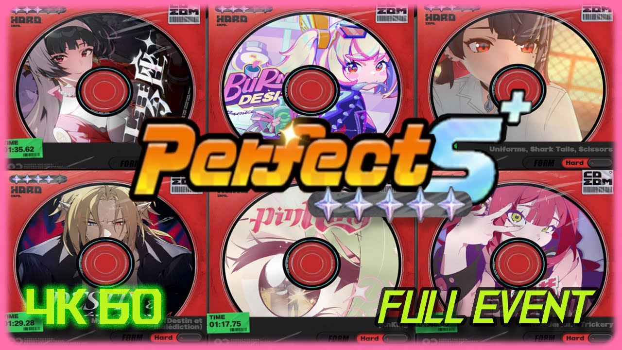 ZZZ - [ EVENT ] ALL Music Song 1ST TAKE ONLY With PERFECT SCORE! Rhythm ...