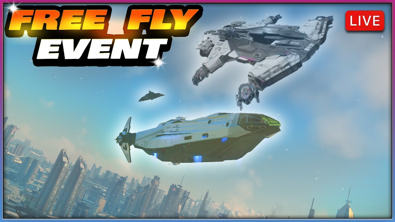 🔴 Free Fly Event IAE 2952 - STAR CITIZEN LIVE - YouTube