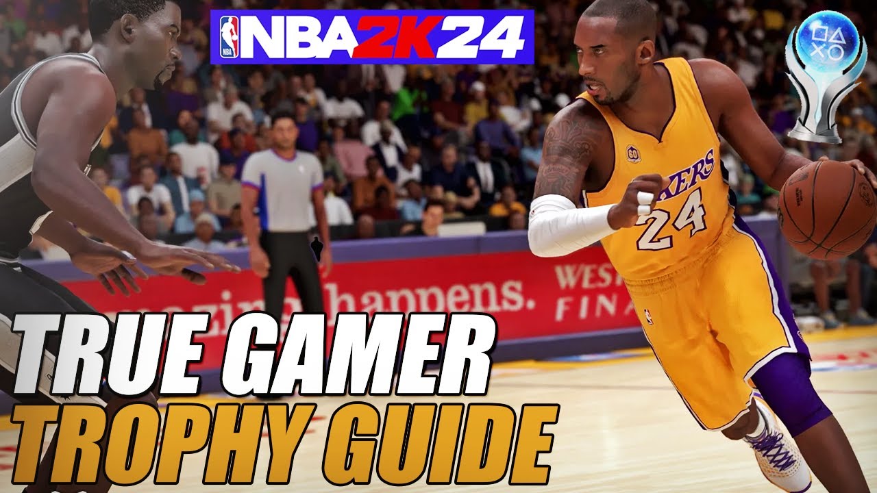 NBA 2K24 - True Gamer Trophy Guide (Earn a Prize from each mini game) - YouTube