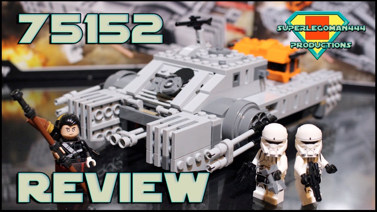 Lego Star Wars 75152 Imperial Assault Hovertank Review - YouTube