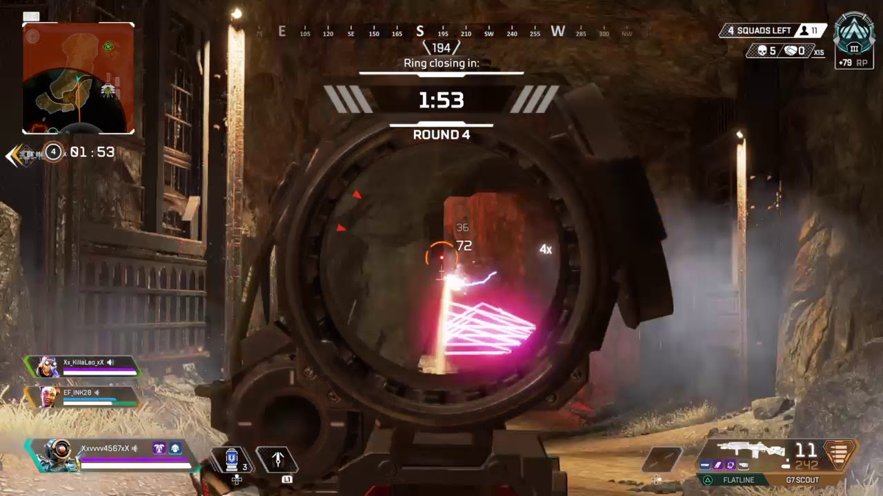 Apex Legends ranked up to plat 2 - YouTube