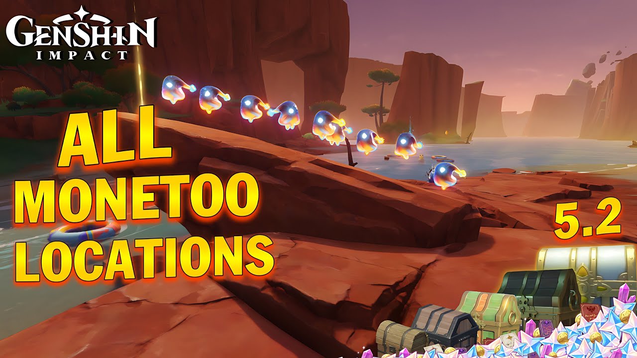 All Monetoo Locations | Natlan | Genshin Impact 5.2 - YouTube