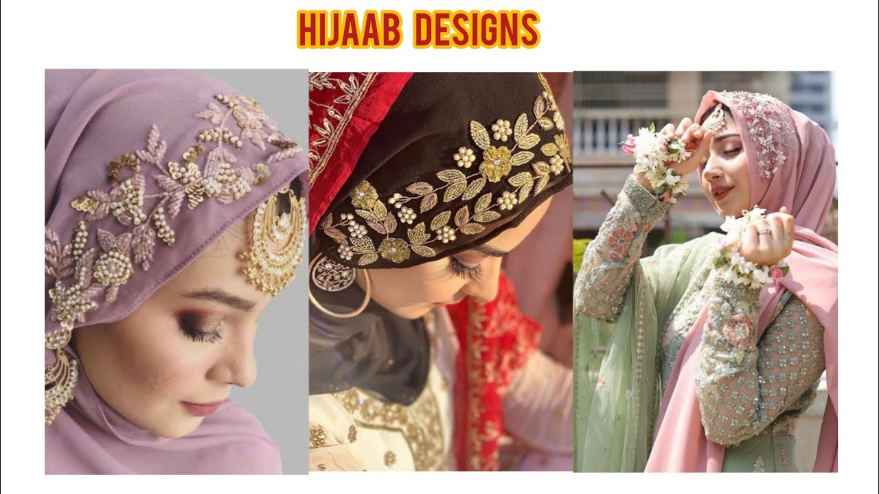 hijaab styles || hijaab designs || how to design || hijaab | how to ...