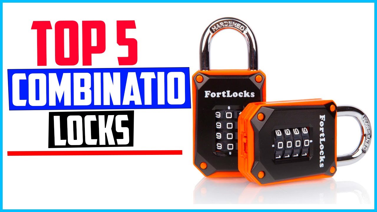 Top 5 Best Combination Locks in 2021 - YouTube