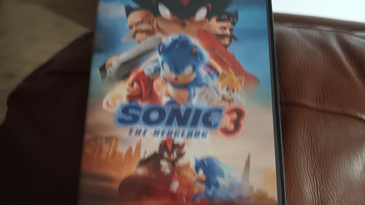 Opening to Sonic the Hedgehog 3 (2024) 2025 DVD - YouTube